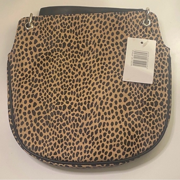 Bags | Leopard Print Shoulder Bag Nwt | Poshmark